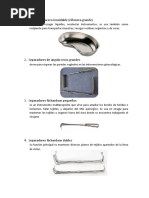Instrumental Quirúrgico para Apendicectomía | PDF | Cirugía | Herida