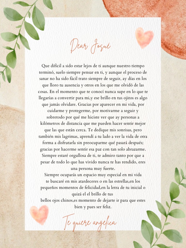 Dear J | PDF