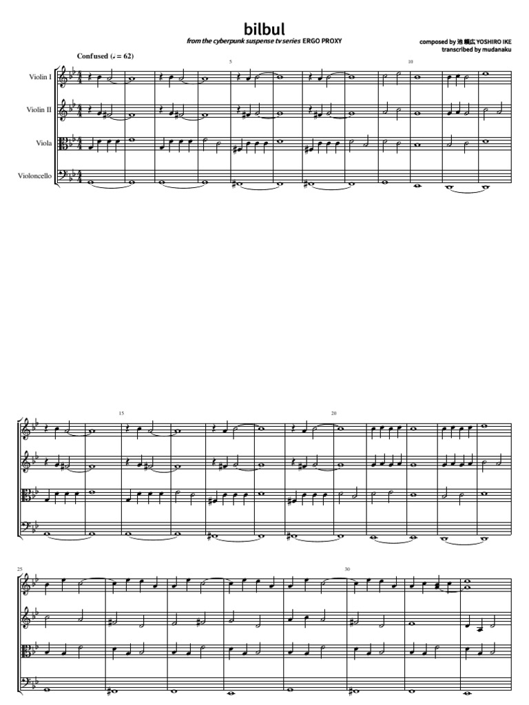 Ergo Proxy - Bilbul | PDF