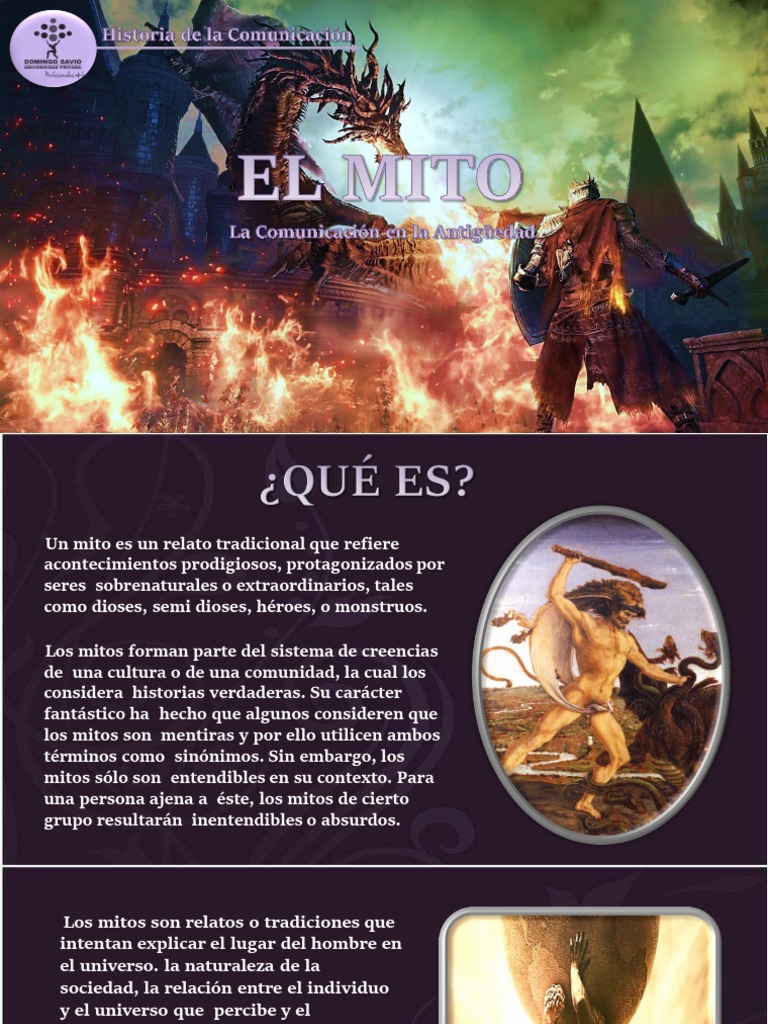 Tema 2 La Mitologia | PDF