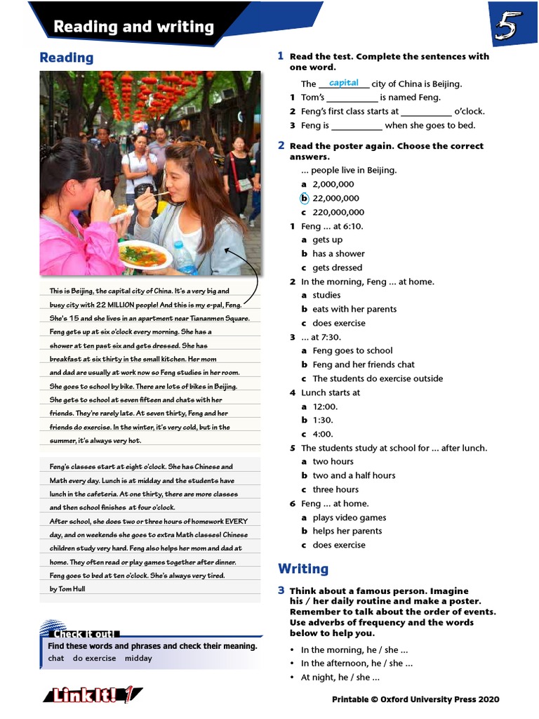 Reading Segundo Nivel 15-06 | PDF