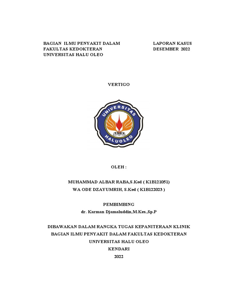 Lapsus Vertigo | PDF