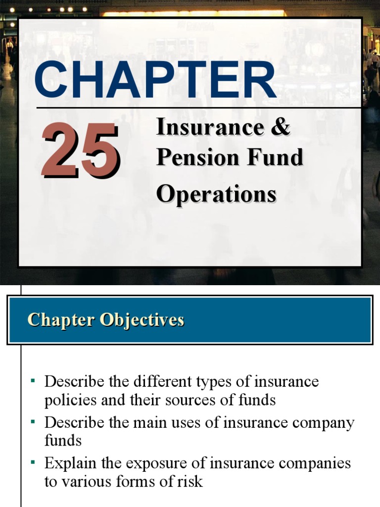 Insurance and Pension Fund Operations | PDF | Insurance | Financial Risk