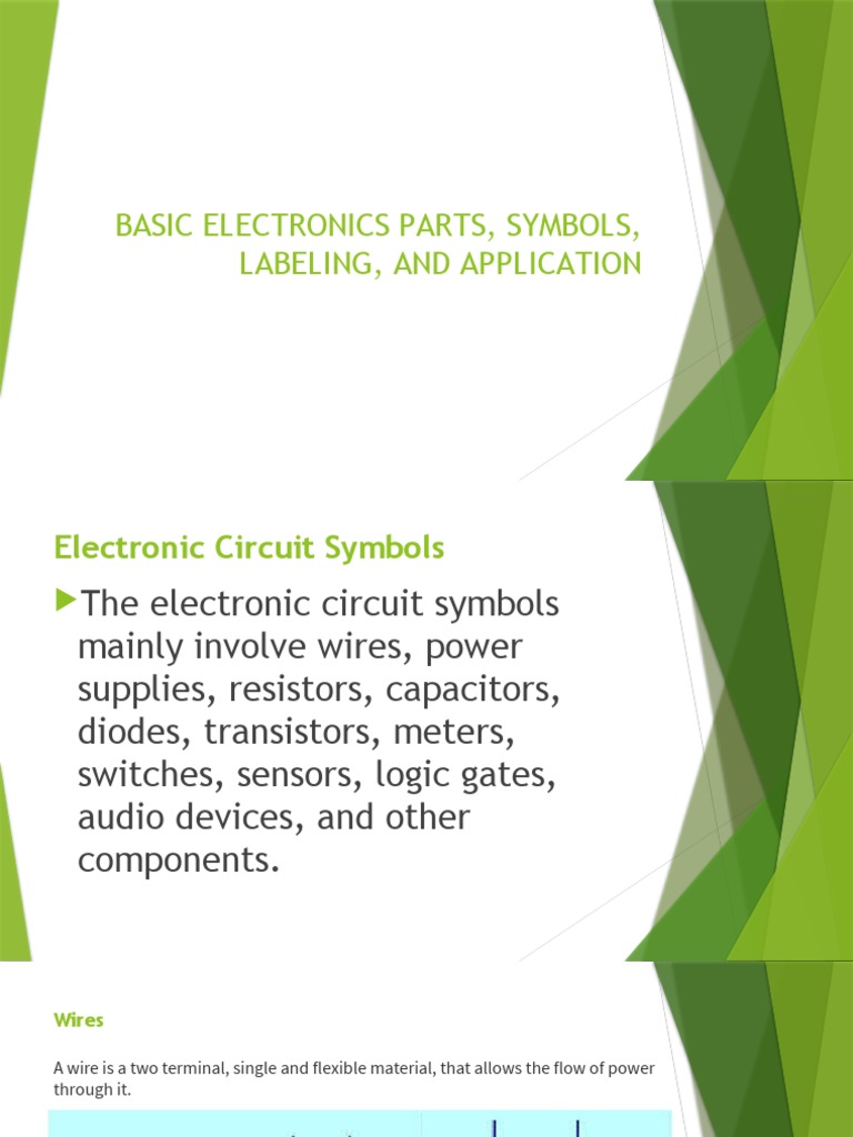 Electronic Parts Symbols Labeling and Application | PDF | Field Effect Transistor | Transistor