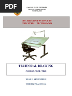 Technical Drawing Book | PDF | Perspective (Graphical) | Circle