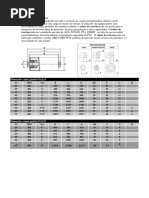TABELA DE PESO E MEDIDAS CHAPAS E TARUGOS Tecnil | PDF | Dielétrico ...