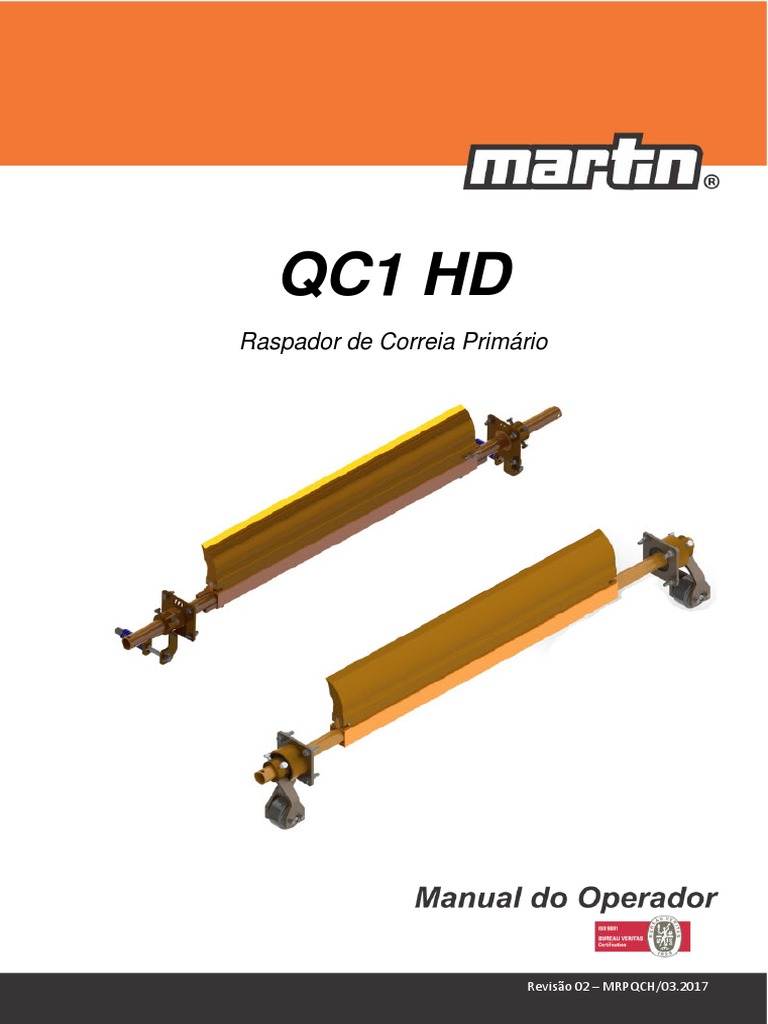 MARTIN QCH Raspador-Primário - Manual | PDF