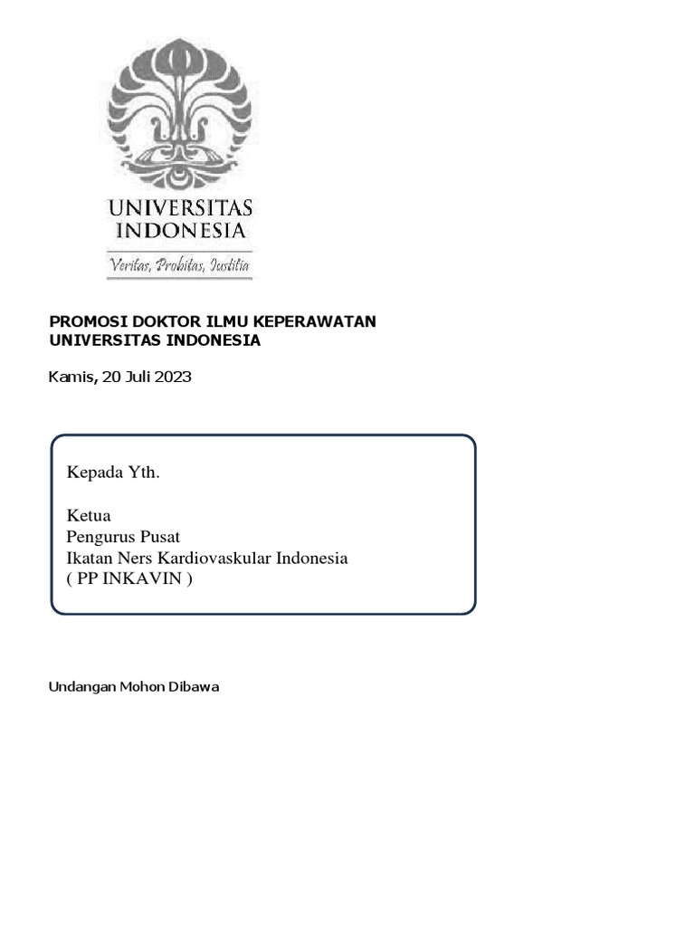 Undangan Promosi ERWIN Inkavin | PDF | Pengembangan Diri | Kesehatan ...