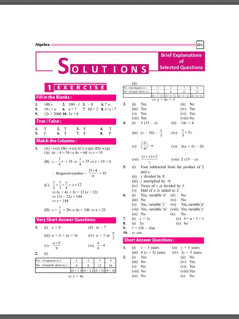 Imo6 Algeb Sol | PDF