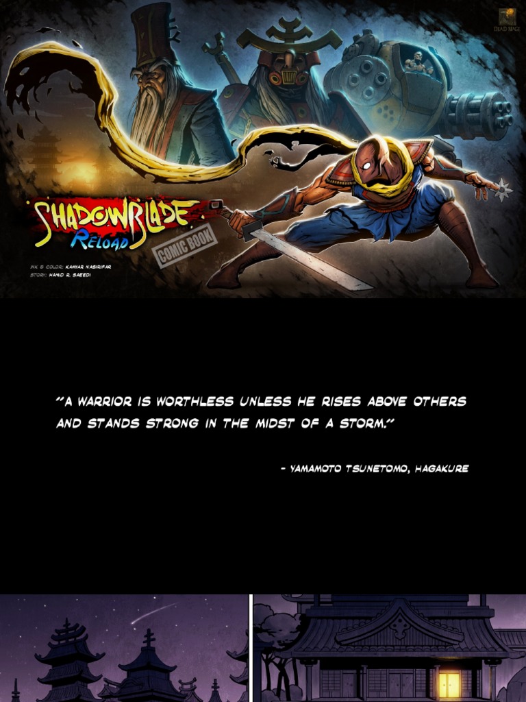 Shadow Blade Comic Book | PDF