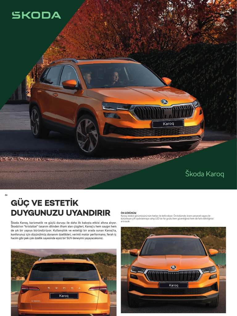 Karoq 2023 Model Katalogu | PDF