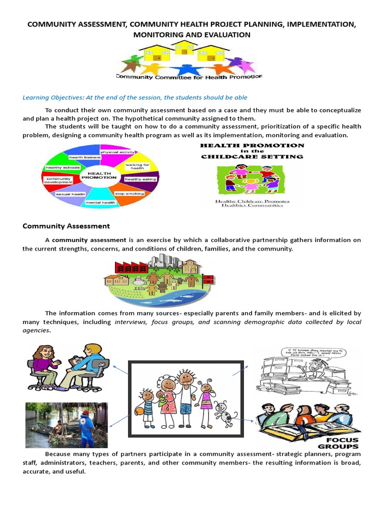 Community Assessment (CPHM) | Download Free PDF | Needs Assessment | Risk