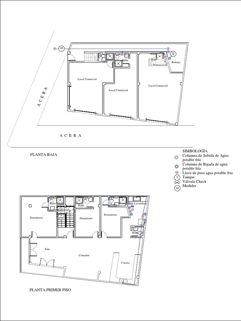 PLanta Baja y Primer Piso | PDF | Vida domestica | Diseño de interiores