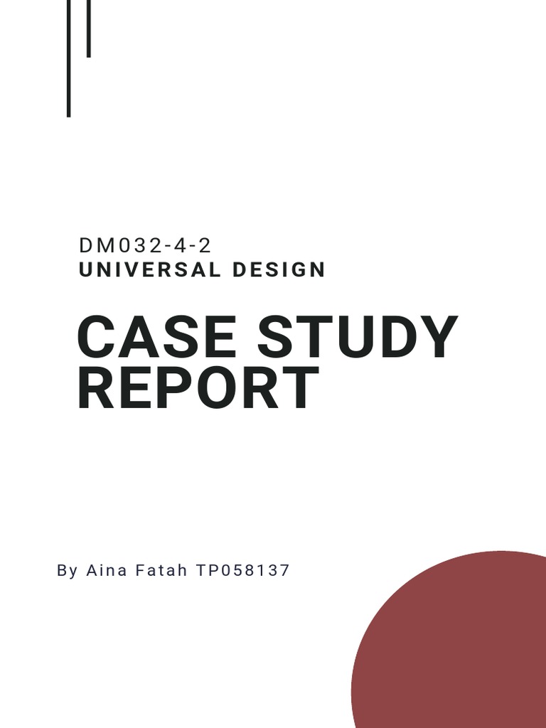 Case Study Report | PDF | Grocery Store | Movie Theater
