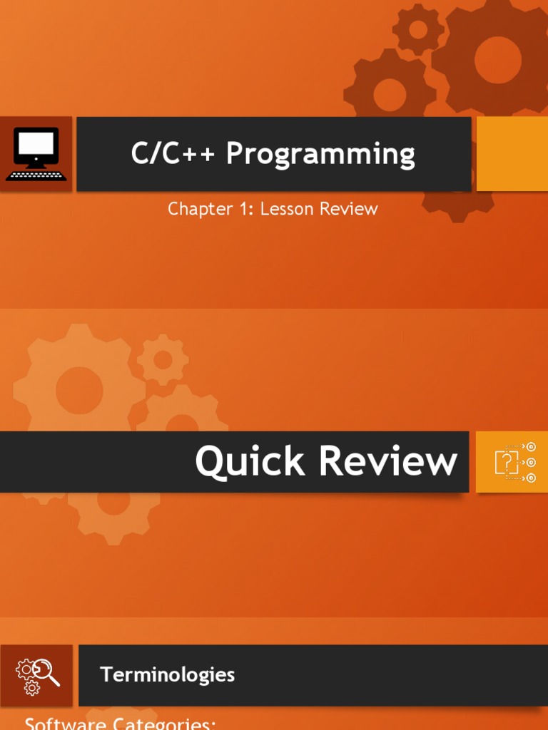 Q1-Chapter Review | PDF | Data Type | Programming Q1-Chapter Review | PDF | Data Type | Programming