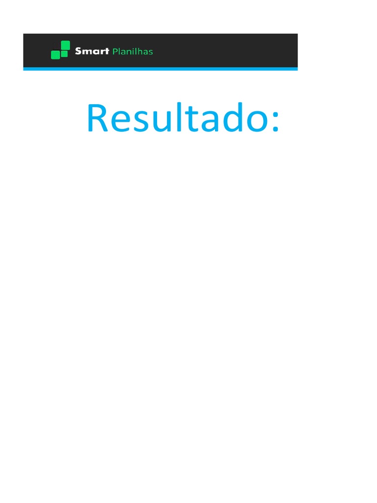 Planilha Teste De Excel Nivel Intermediario 1 Pdf Microsoft Excel