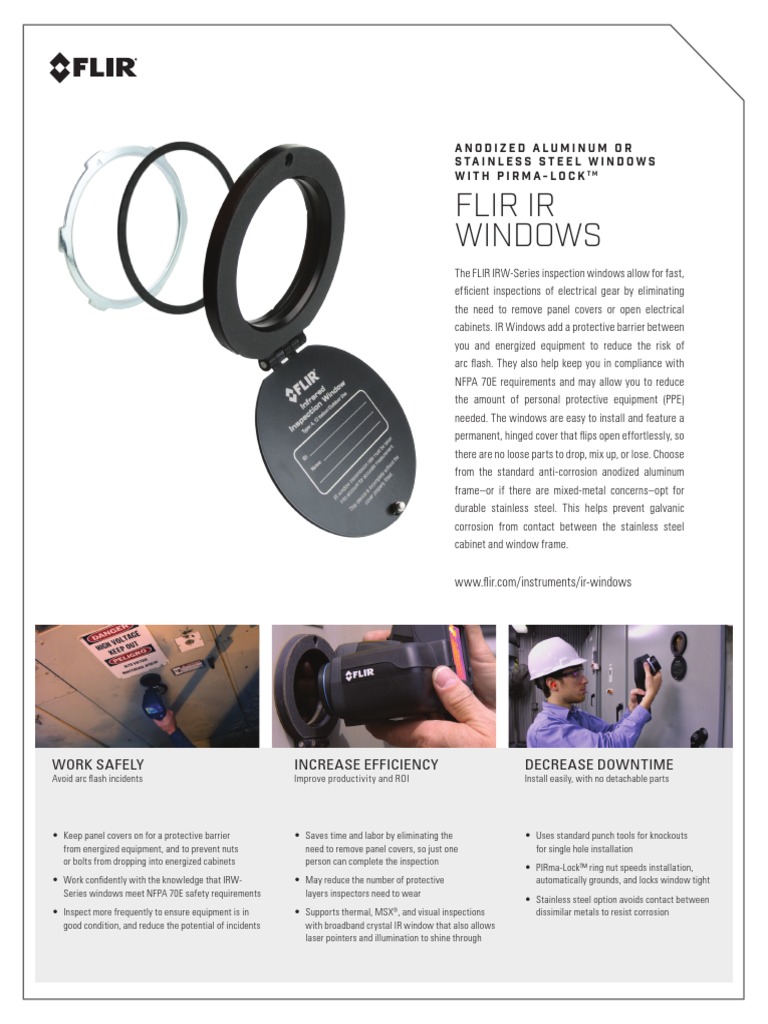 IR Windows Datasheet 1117 | PDF | Stainless Steel | Corrosion