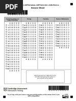 IMAT 2022 Answer Key | PDF | Sulfate | Sodium