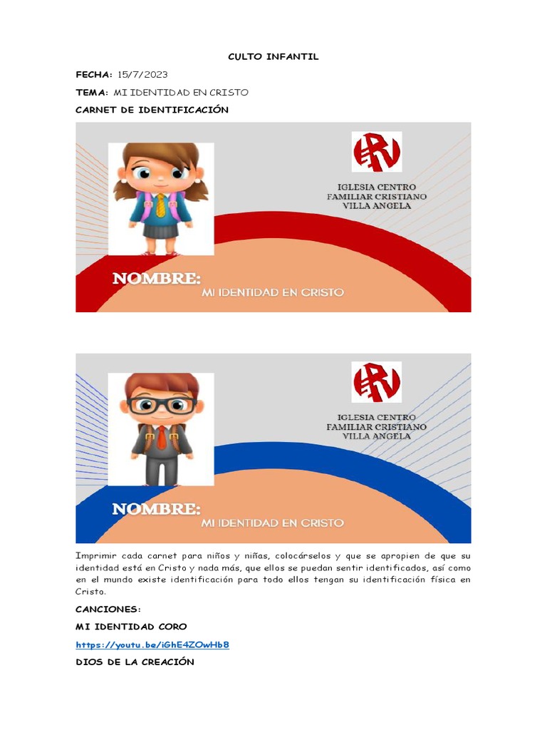Mi Identidad en Cristo | PDF