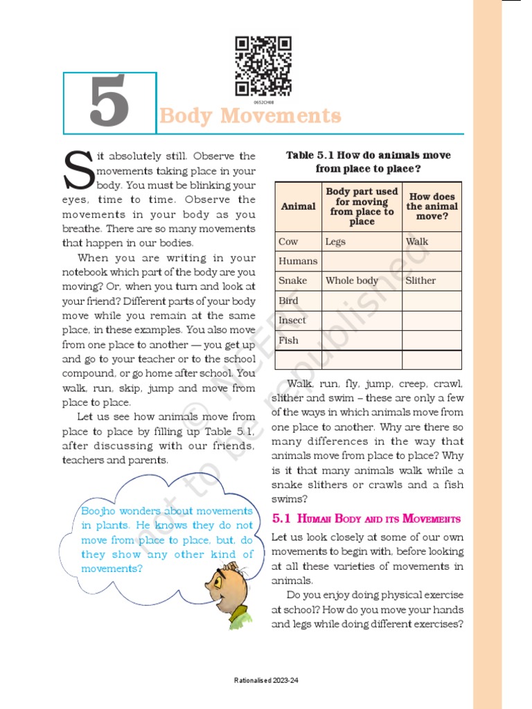 Science 6th Lesson 3 | Download Free PDF | Skeleton | Thorax