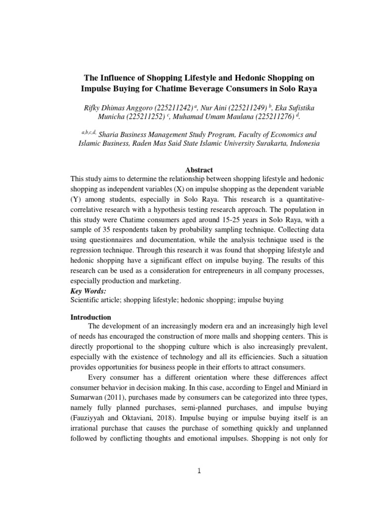 Kelompok 9 (UAS Research Article) | PDF | Data Analysis | Sampling (Statistics)