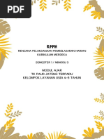 Modul Ajar RPPH TK B | PDF