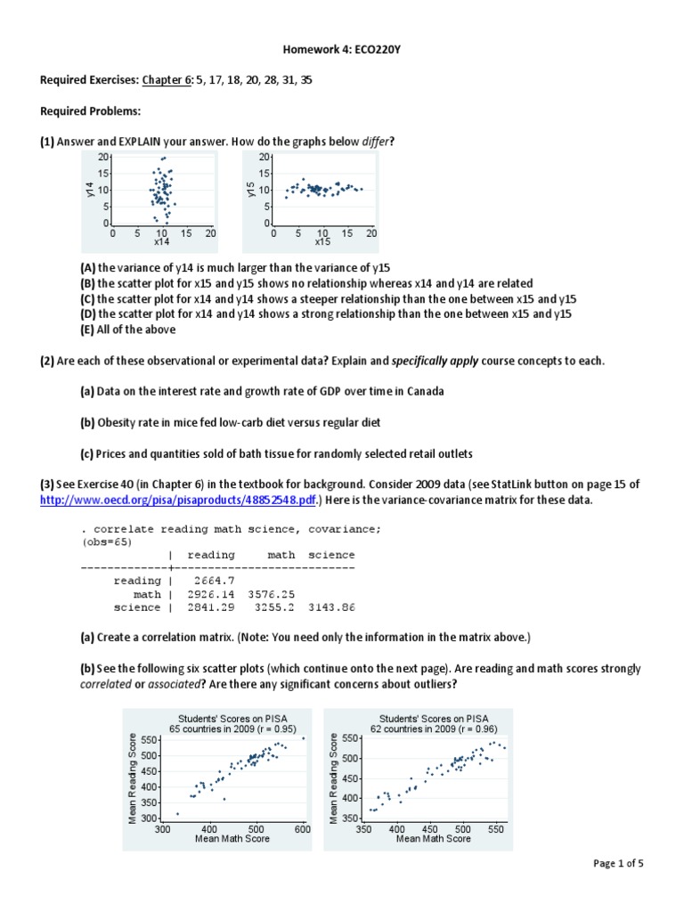 HW 04 220 | PDF | Experiment | Endogeneity (Econometrics)