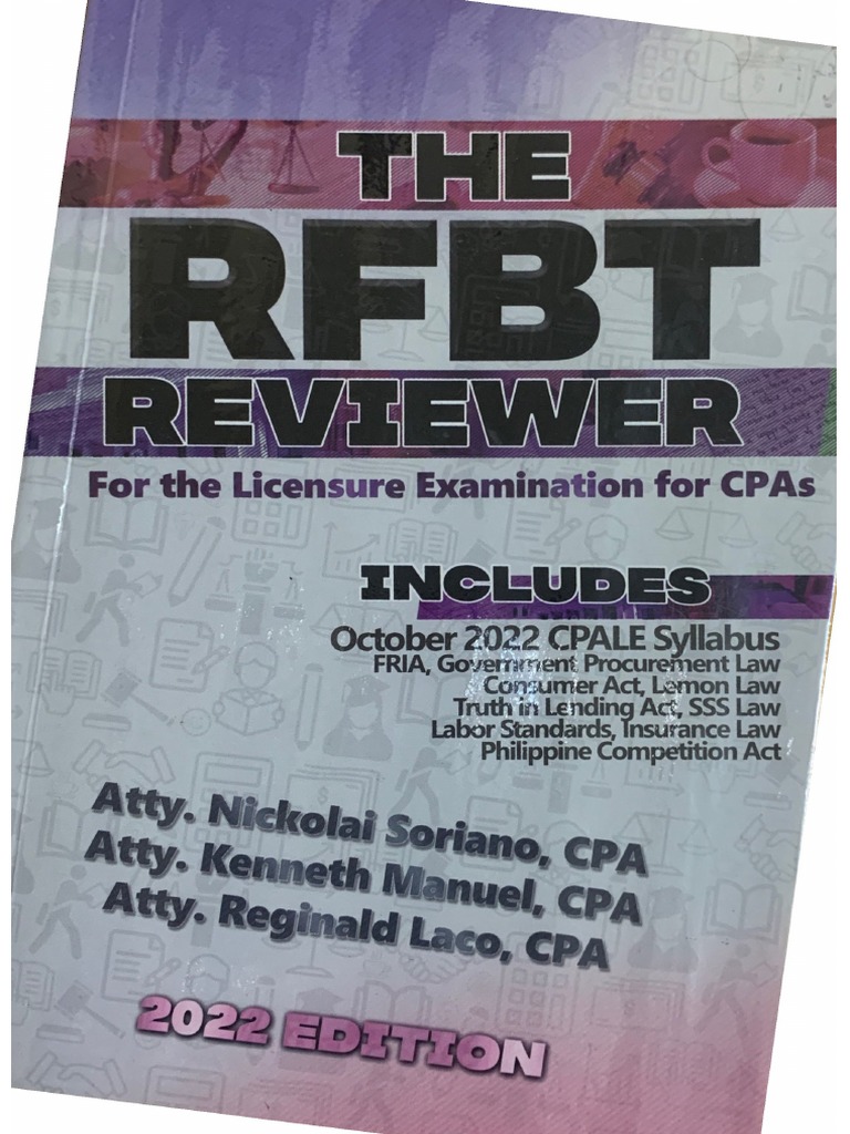 RFBT Reviewer by Laco Et Al (2022) | PDF | Consent | Legal Concepts