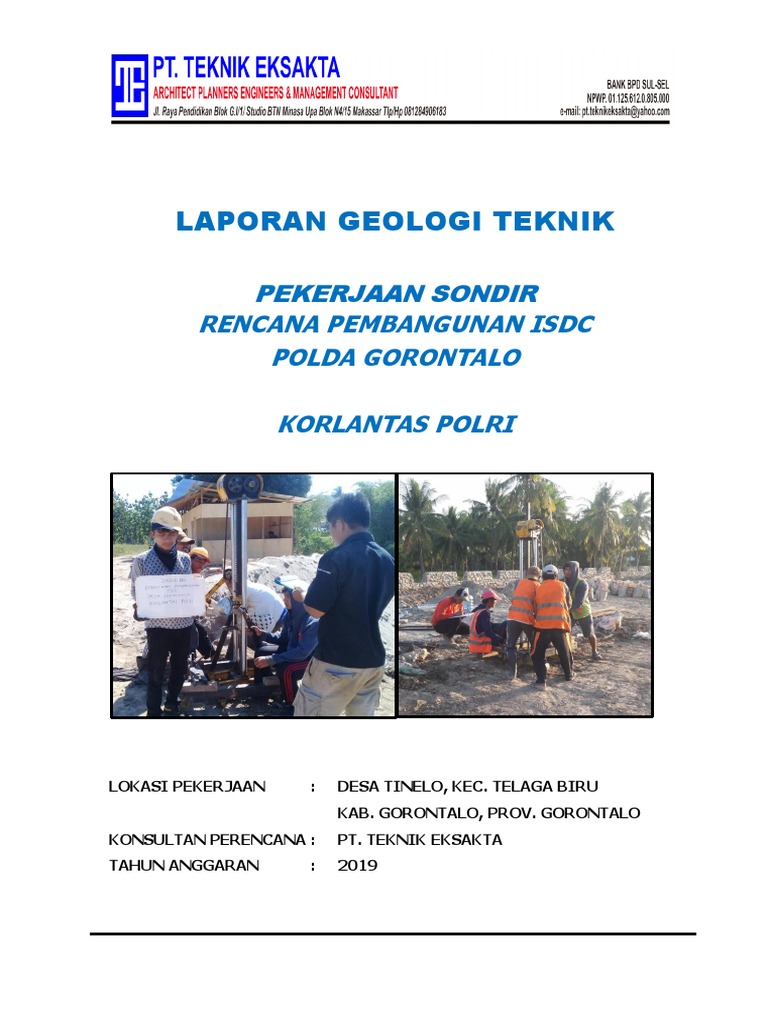 Laporan Sondir | PDF