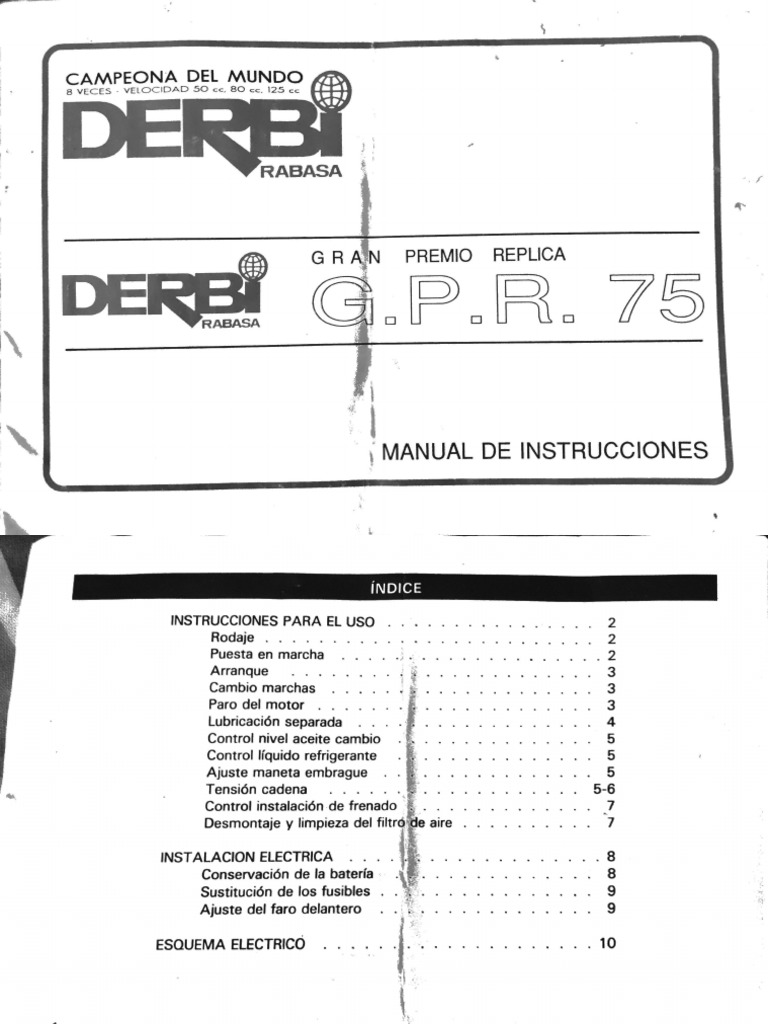 Instrucciones GPR | PDF