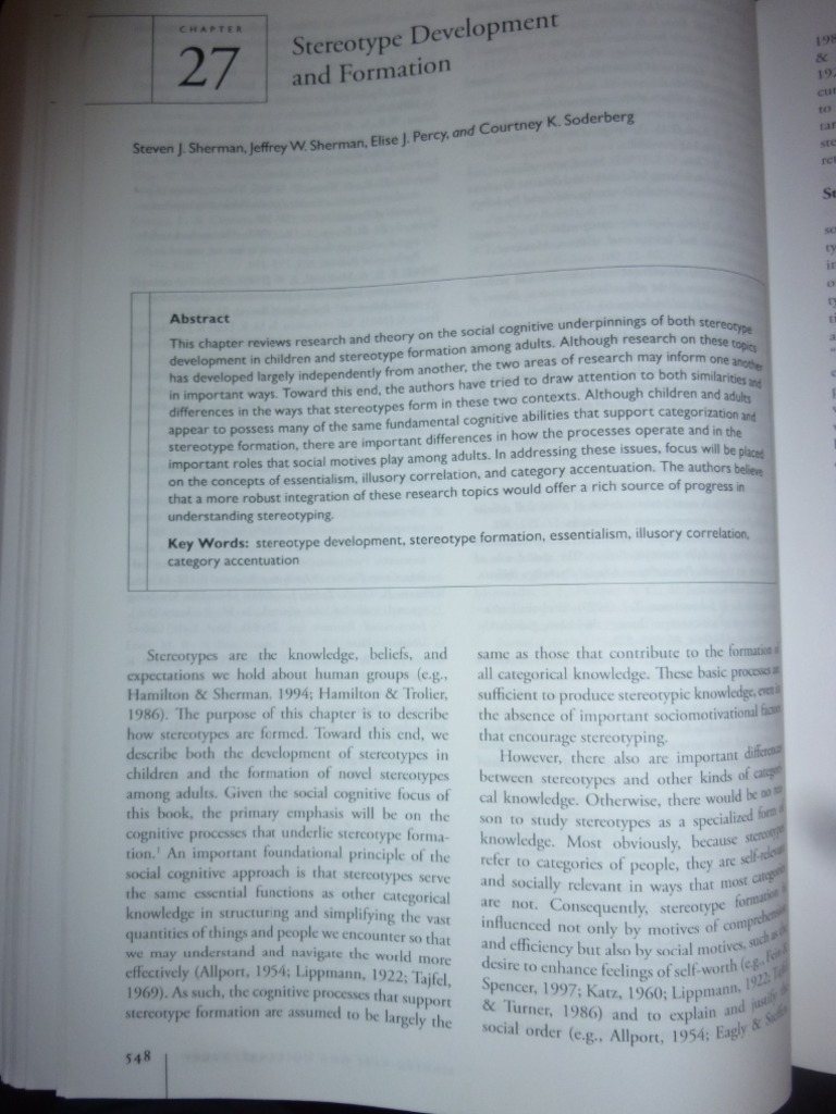 Oxford Social Cognition Cap 27 | PDF