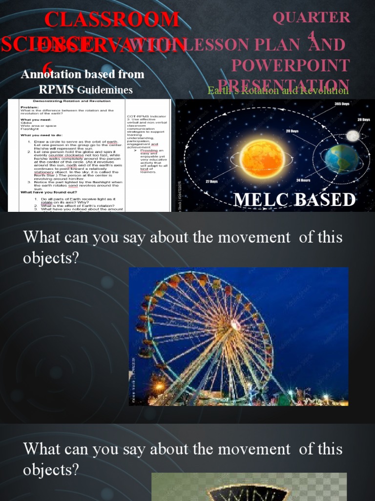 Rotation and Revolution | PDF | Apsis | Earth