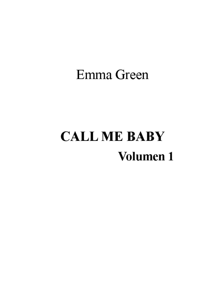 Emma Green - Serie Call Me Baby (Volumen 1) | PDF