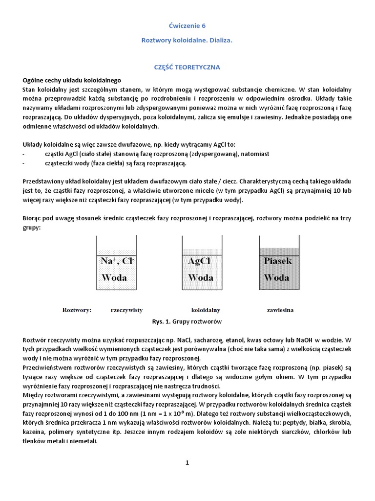 [Ćw. 6] Instrukcje Chemia Medyczna | PDF