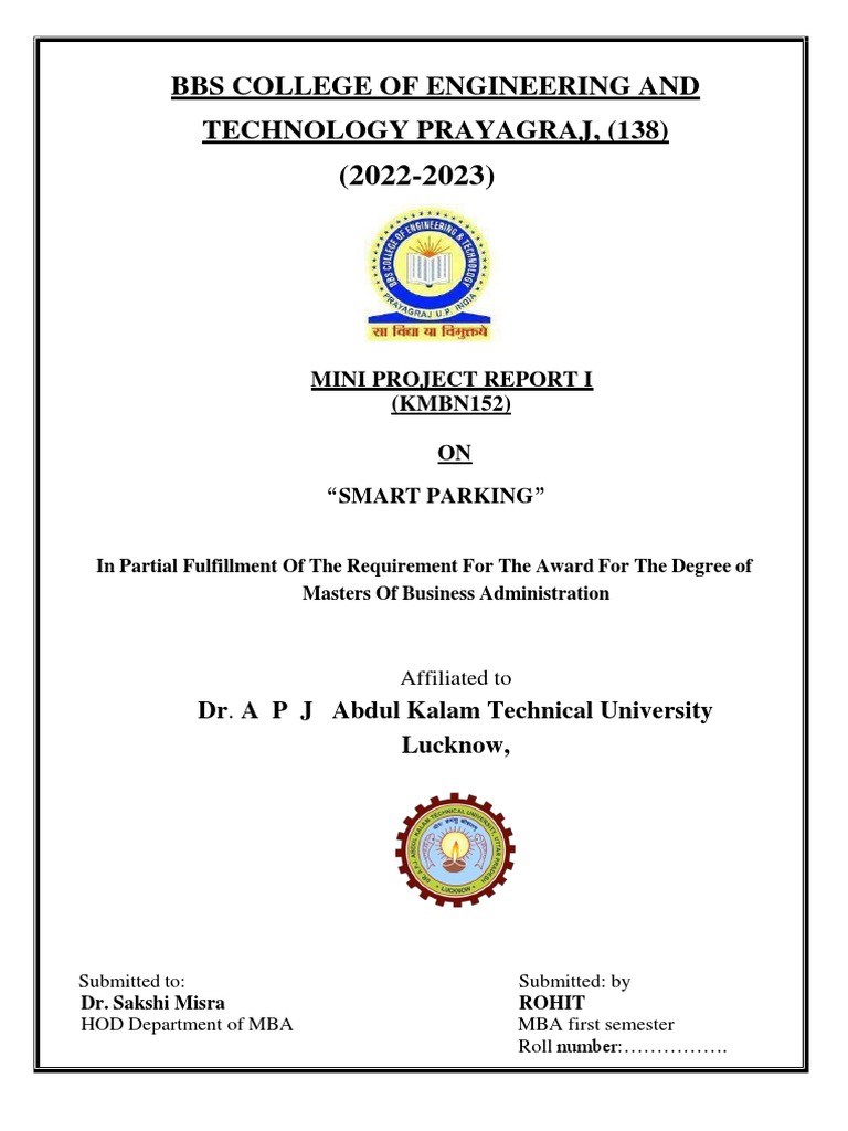 Rohit Mini Project | PDF