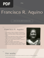 Francisca Reyes Aquino: Philippine Folk Dance Pioneer | PDF | Philippines