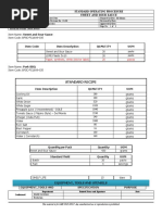 FNH Sba 1 Time Plan | PDF | Salad | Garlic