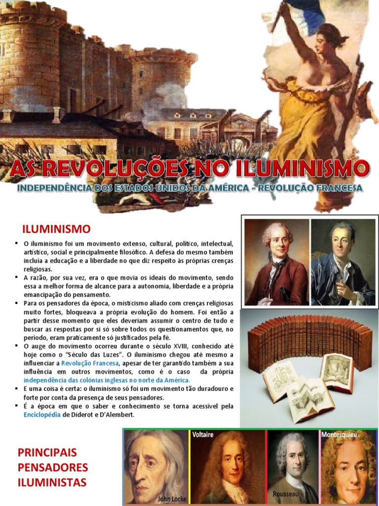 Revoluções Iluministas | PDF | Primeiro Império Francês | Revolução ...