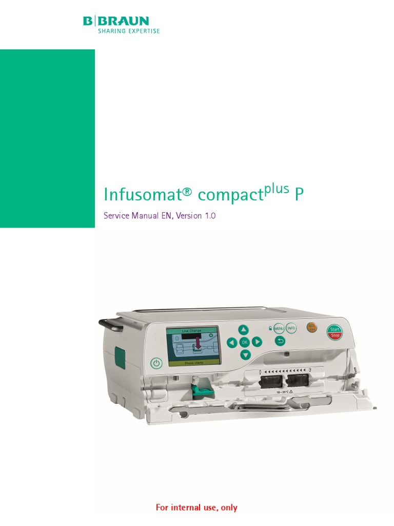Infusomat Compact Plus P 1 0 | PDF | Electrostatic Discharge ...