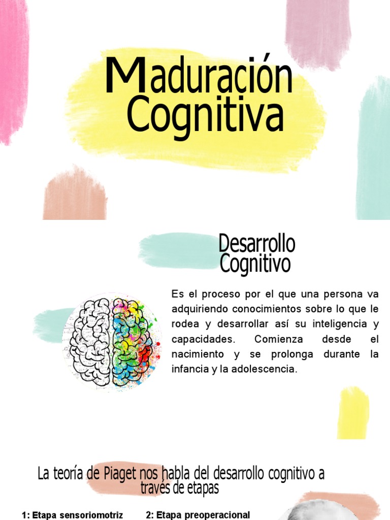 Maduración Cognitiva 1 | PDF