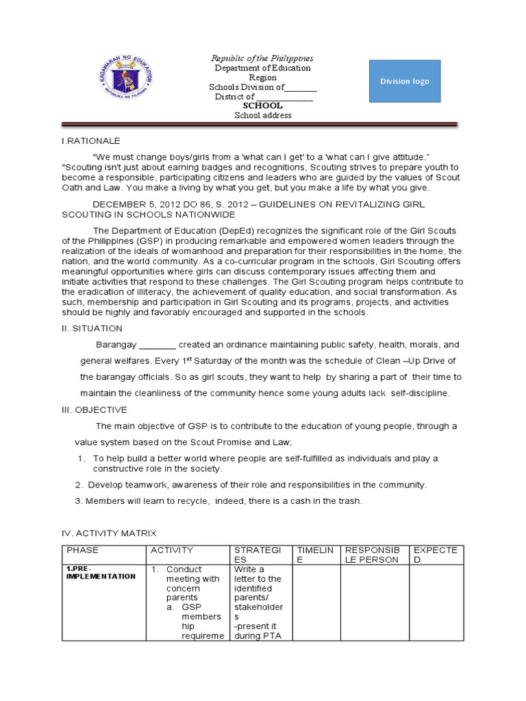 Activity Design Completion Report District Meet | Download Free PDF ...