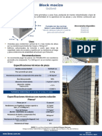 Ficha Tecnica Tepezil | PDF | Ingeniería de Edificación | Naturaleza