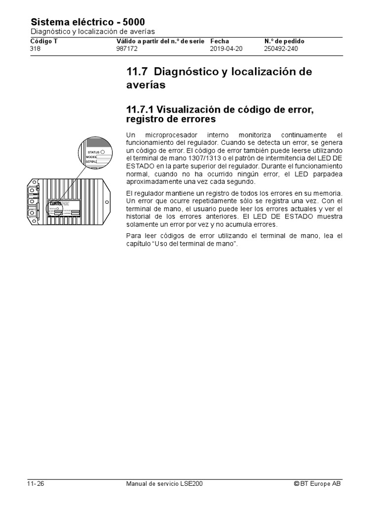 LSE200 Service Regulations Overview | PDF