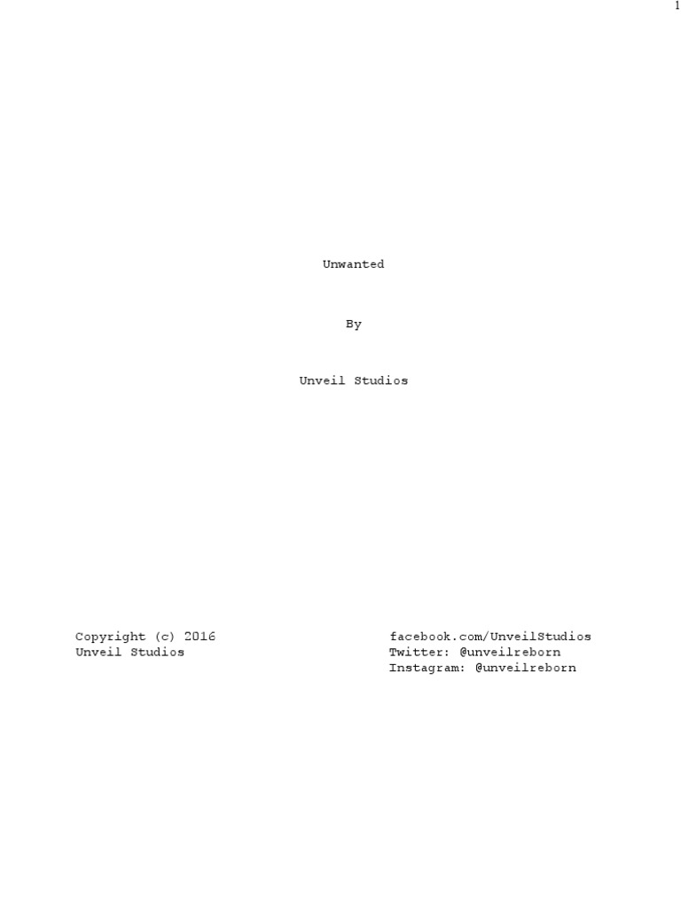 Unwanted | PDF