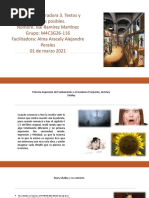 Actividad Integradora #3: Textos Y Mundos Posibles. | PDF | Mary Shelley | Frankenstein