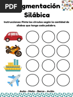 Silaba Inicial, Medial y Final | PDF | Filología | Artes del Lenguaje y ...