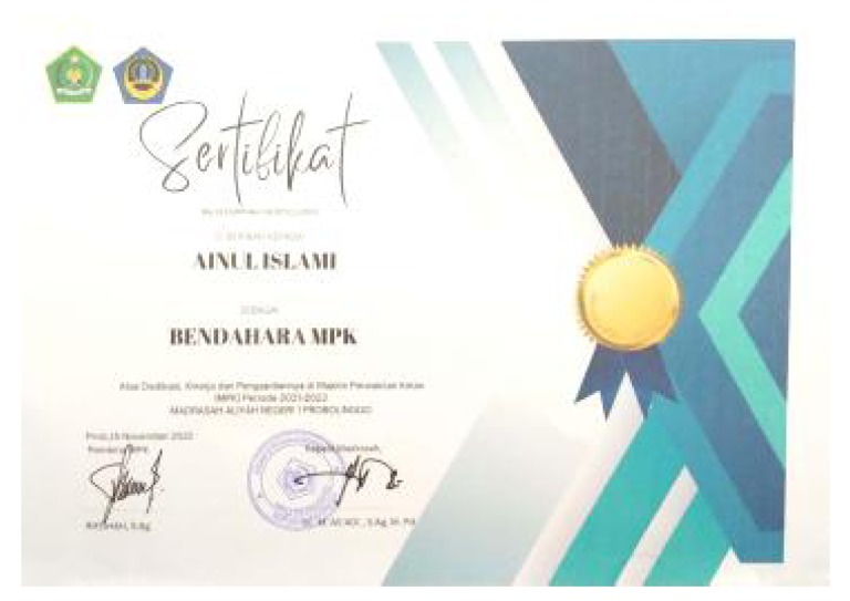 Sertifikat MPK | PDF