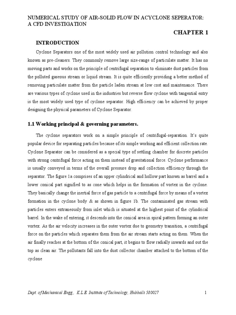 CFD Report | PDF | Fluid Dynamics | Computational Fluid Dynamics