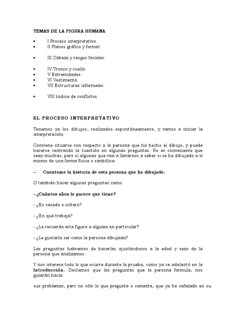 Machover Interpretacion | PDF | Masculinidad | Mujer