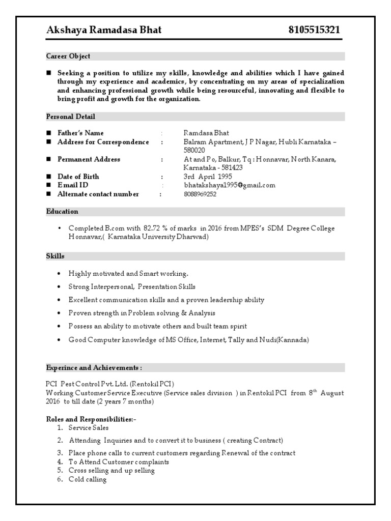 Akshay Resume | PDF